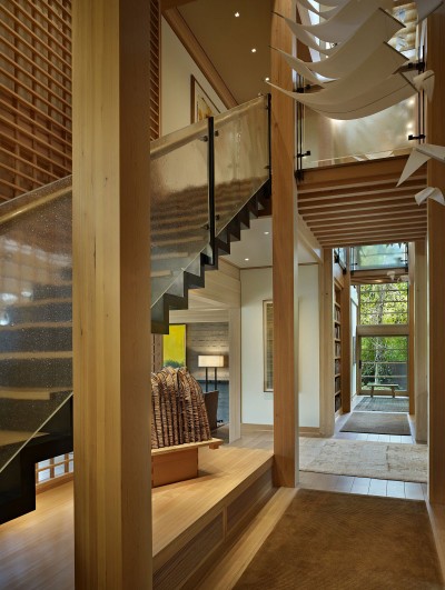 Contemporary House in Seattle with Japanese Influence