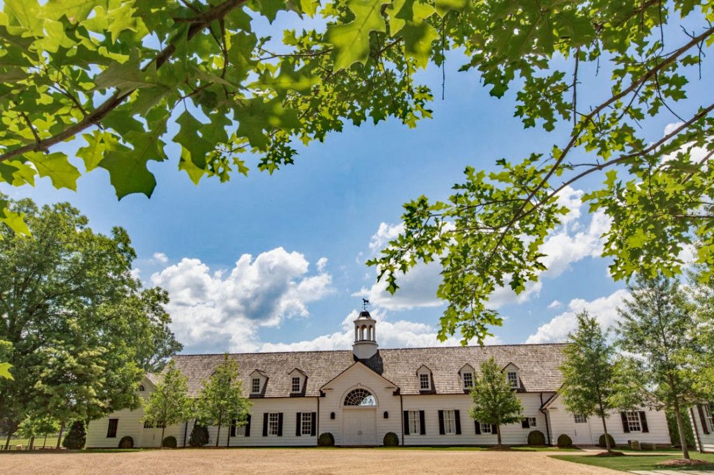 Classically Proportioned Georgian Colonial Barn Style Stable