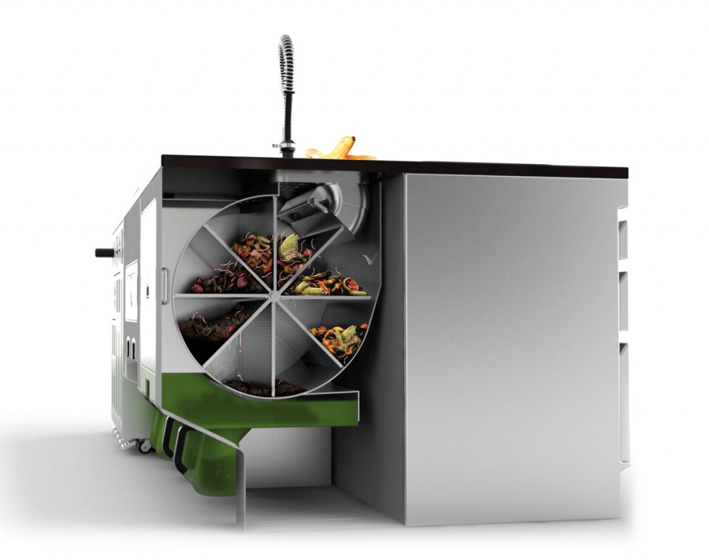 Eco-Friendly Futuristic Kitchen | iDesignArch | Interior Design ...