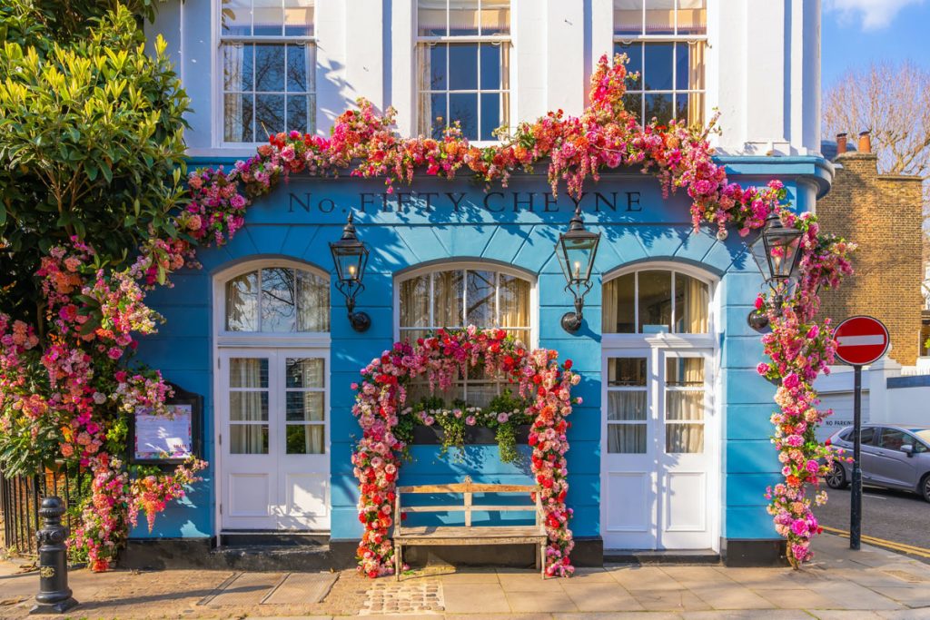 Charming Provençal Brasserie at No. Fifty Cheyne in Chelsea