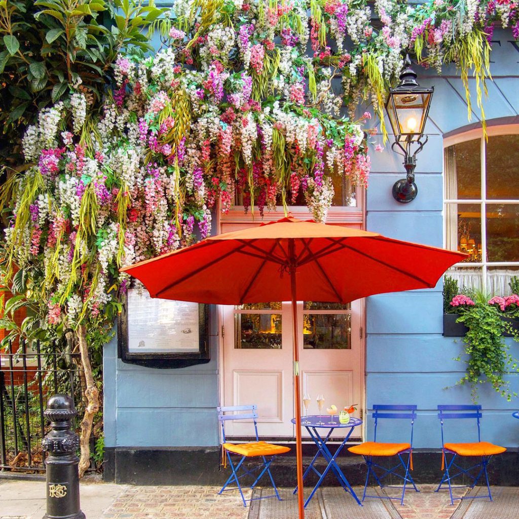 Charming Provençal Brasserie at No. Fifty Cheyne in Chelsea