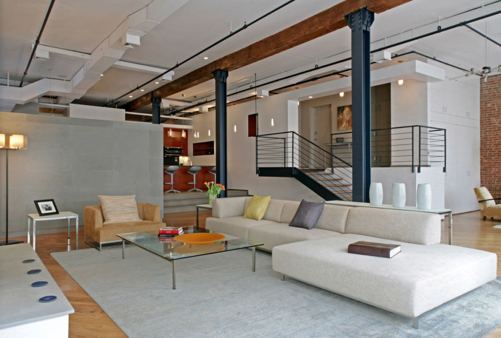 Flatiron District Open Plan Loft In Manhattan | iDesignArch | Interior ...