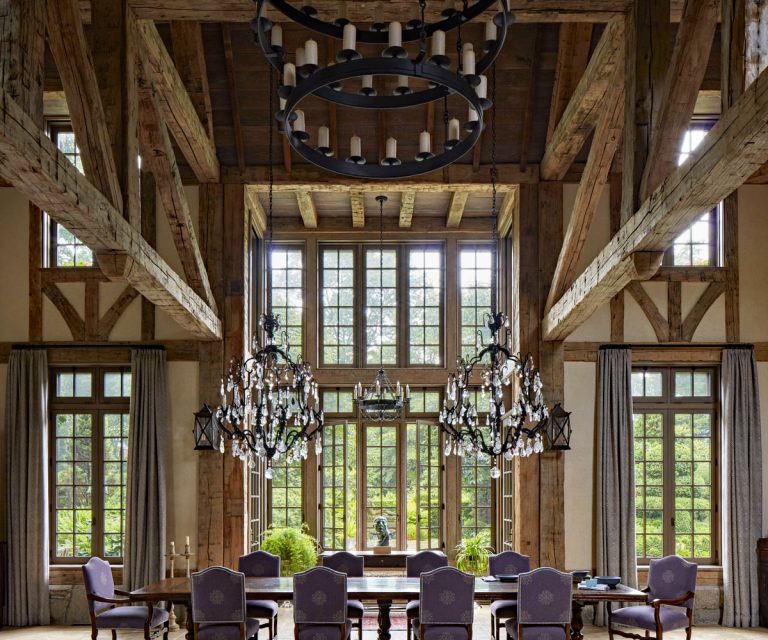 Dramatic French Norman Farmhouse Inspired by Petit Hamlet