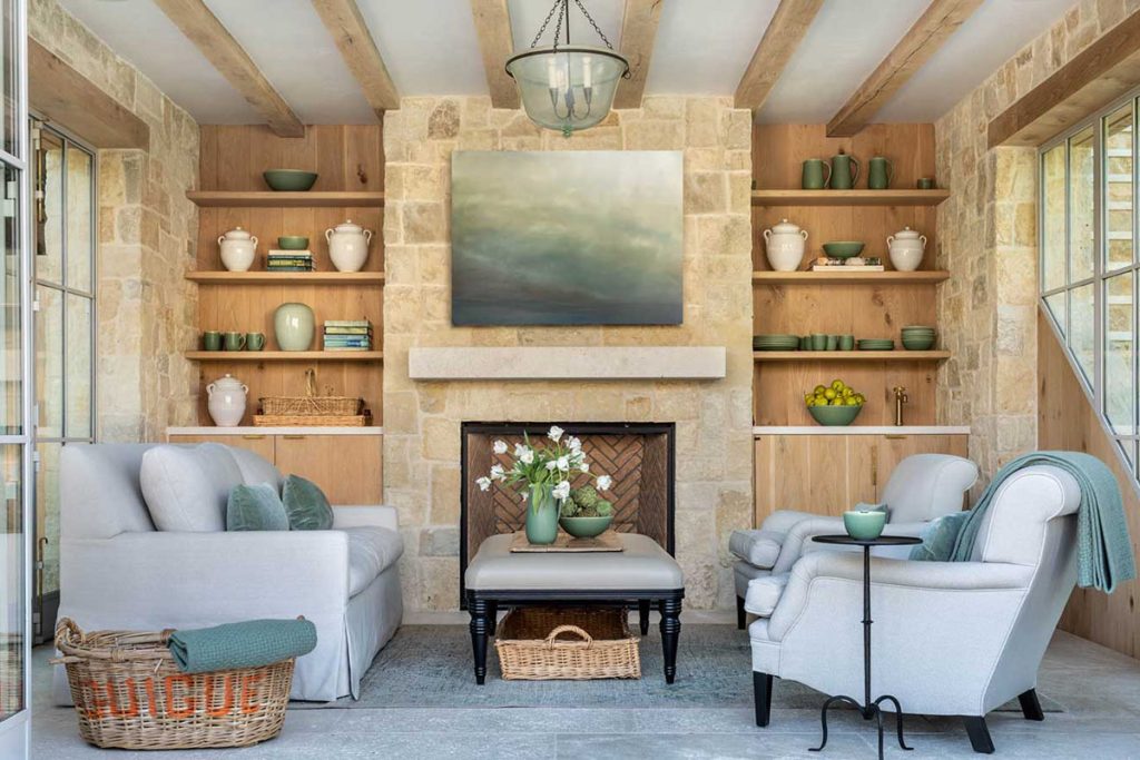 Romantic Provençal Style Stone House in Southern California