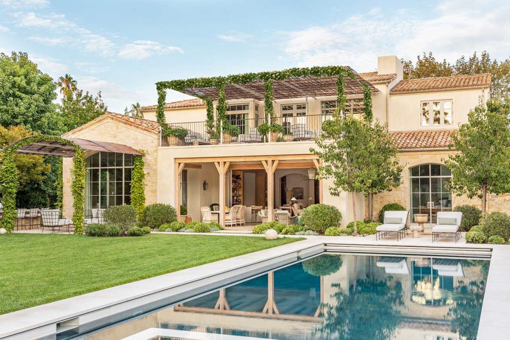 Romantic Provençal Style Stone House in Southern California