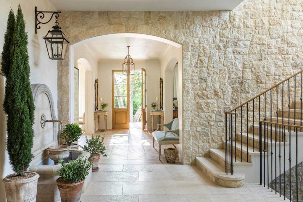 Romantic Provençal Style Stone House in Southern California
