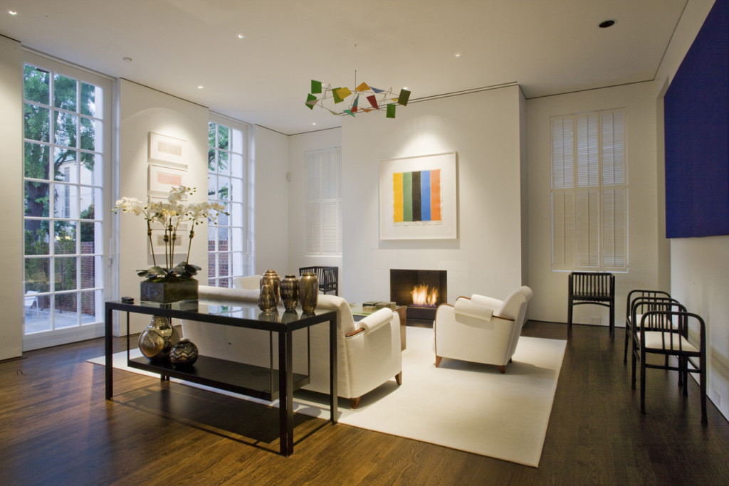 Federal Style Townhouse With Restored Exterior And Contemporary ...