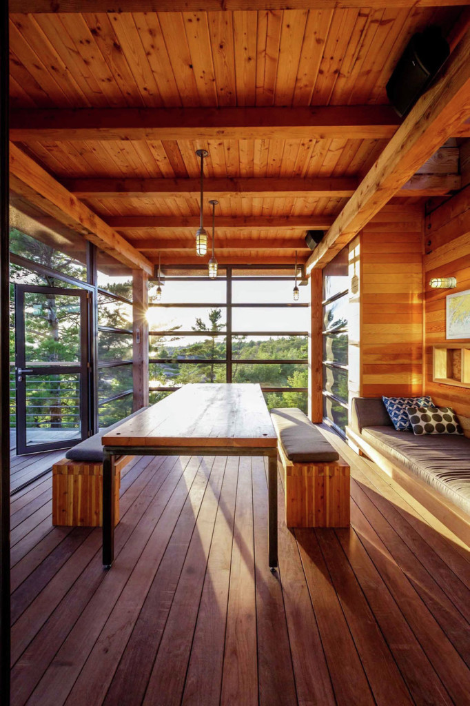 Modern Timber Country Cottage In Georgian Bay | iDesignArch | Interior ...