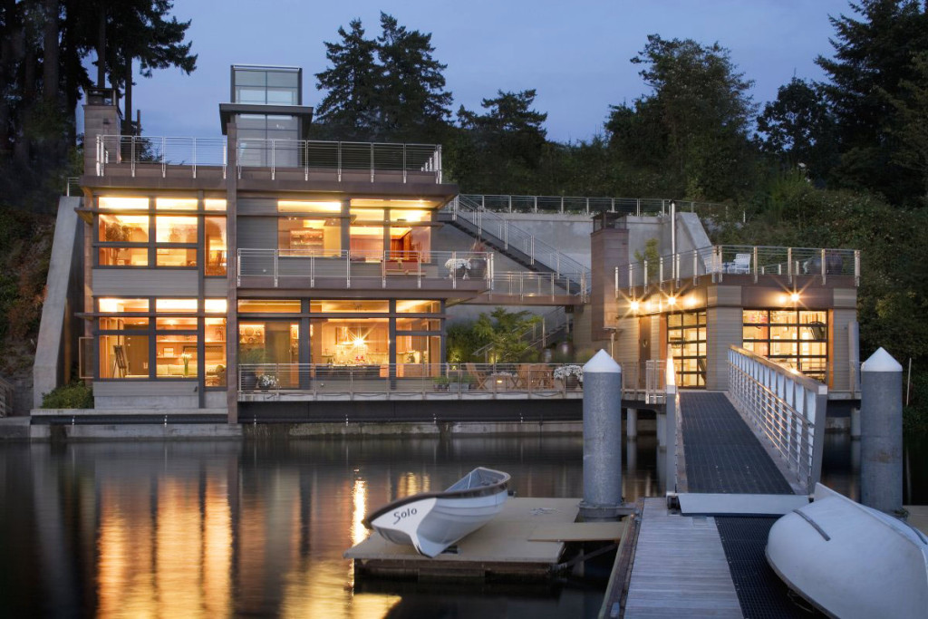 Sustainable House On The Water’s Edge | iDesignArch | Interior Design ...
