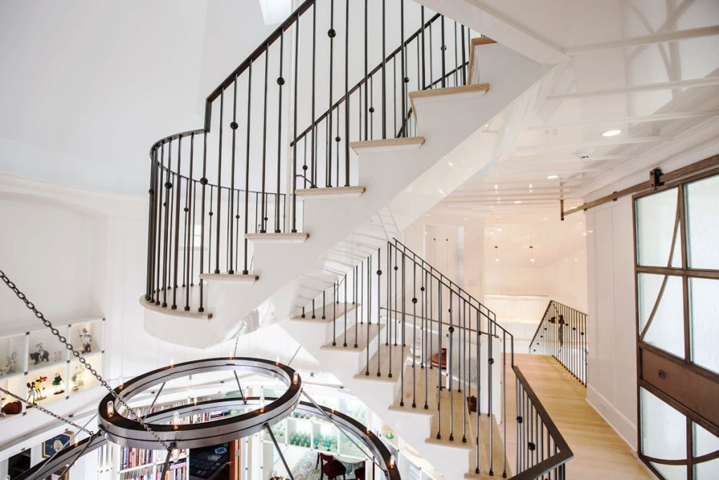 Step Inside this Unique Home with a Glass Rotunda Library