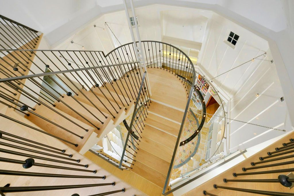 Step Inside this Unique Home with a Glass Rotunda Library