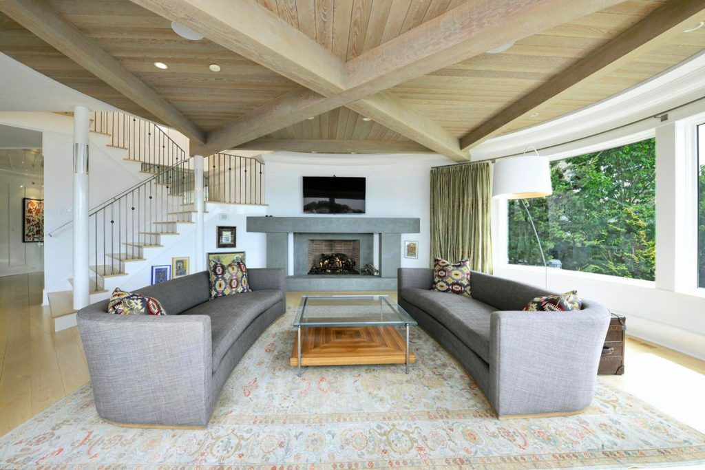 Step Inside this Unique Home with a Glass Rotunda Library