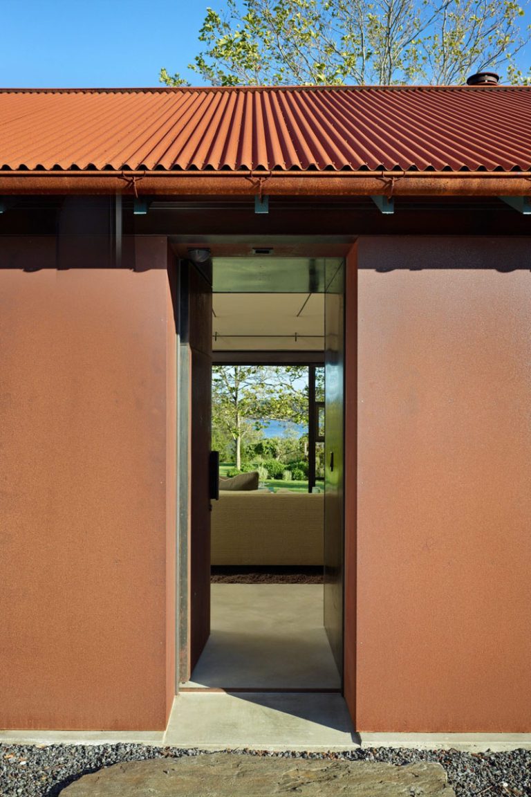 Rustic Guest Studio Cottage with Fieldstone Exterior