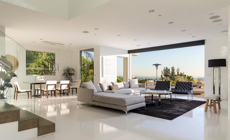 Inside Harry Styles’ Modern Los Angeles Villa Above Sunset Strip ...