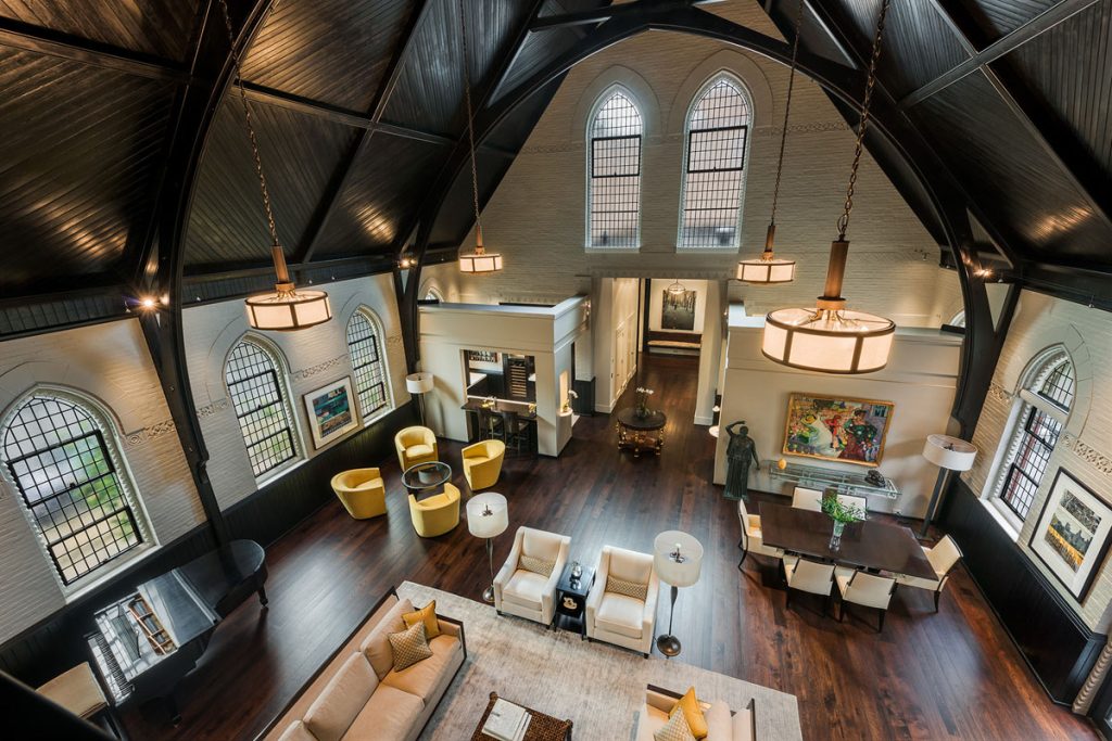 Gothic Revival Chapel Converted Into Residential Masterpiece
