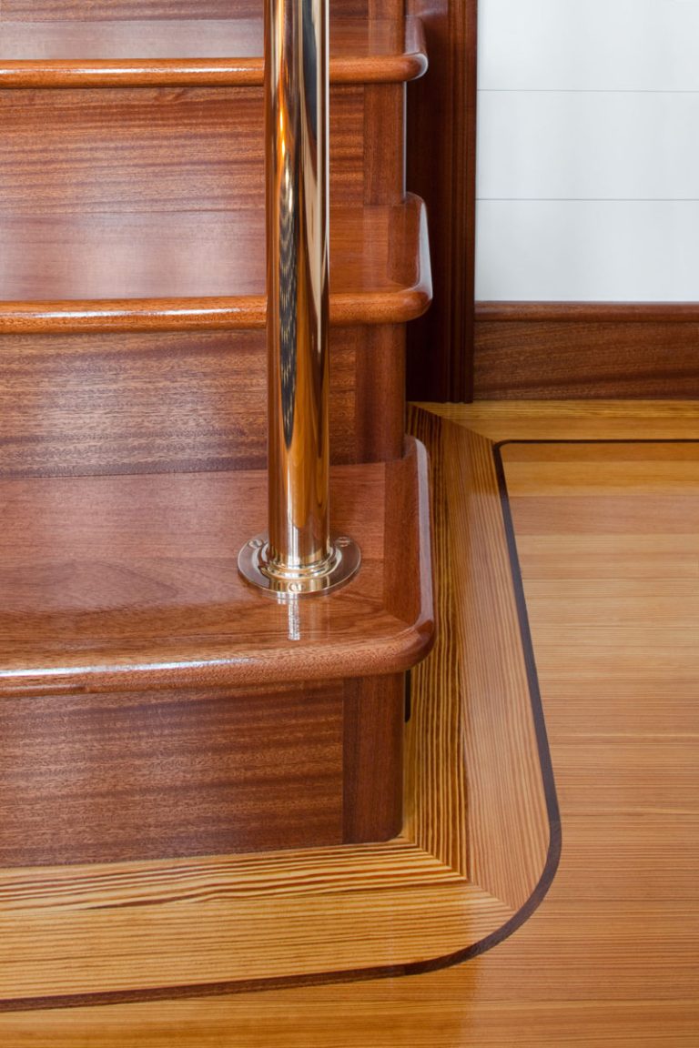 Yacht-Like Nautical Themed Home Foyer Interior Design