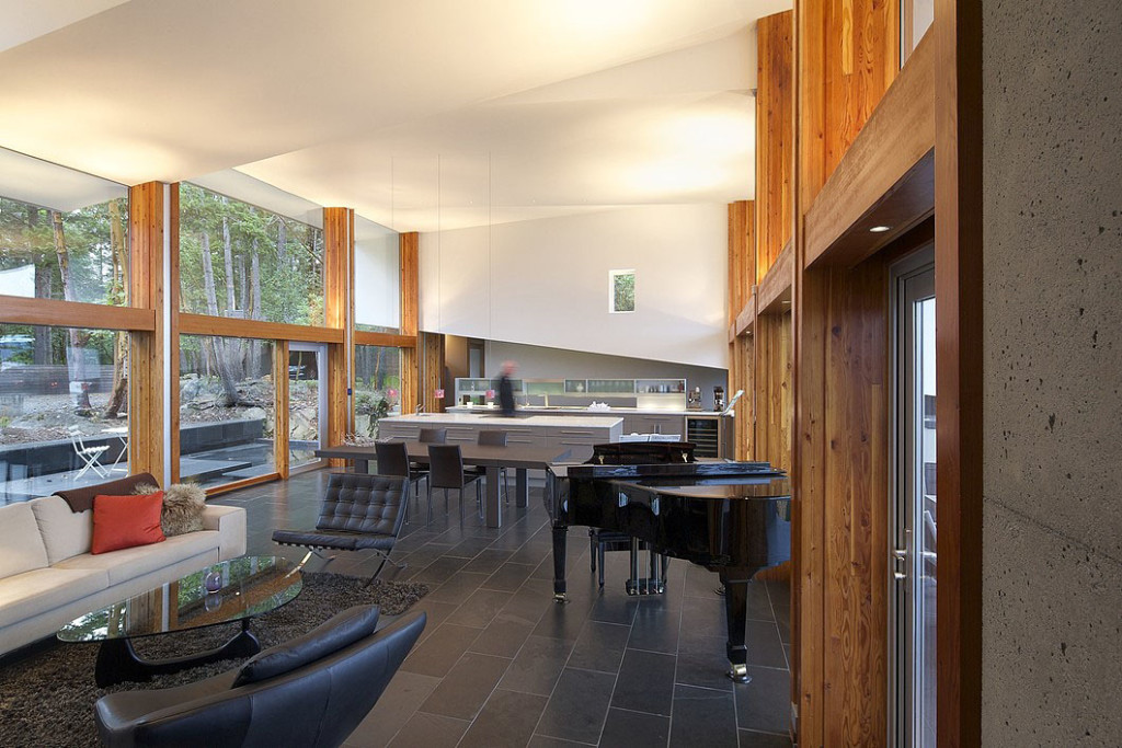 Architecturally Stunning Modern West Coast Island Retreat | iDesignArch ...