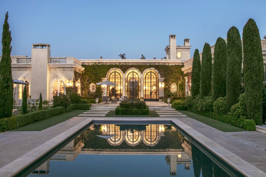 Timeless Elegant Tuscan Style Ocean View Country Estate