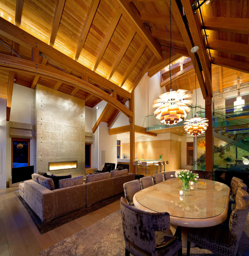 Luxury Timber Frame Mountain Retreat In Whistler