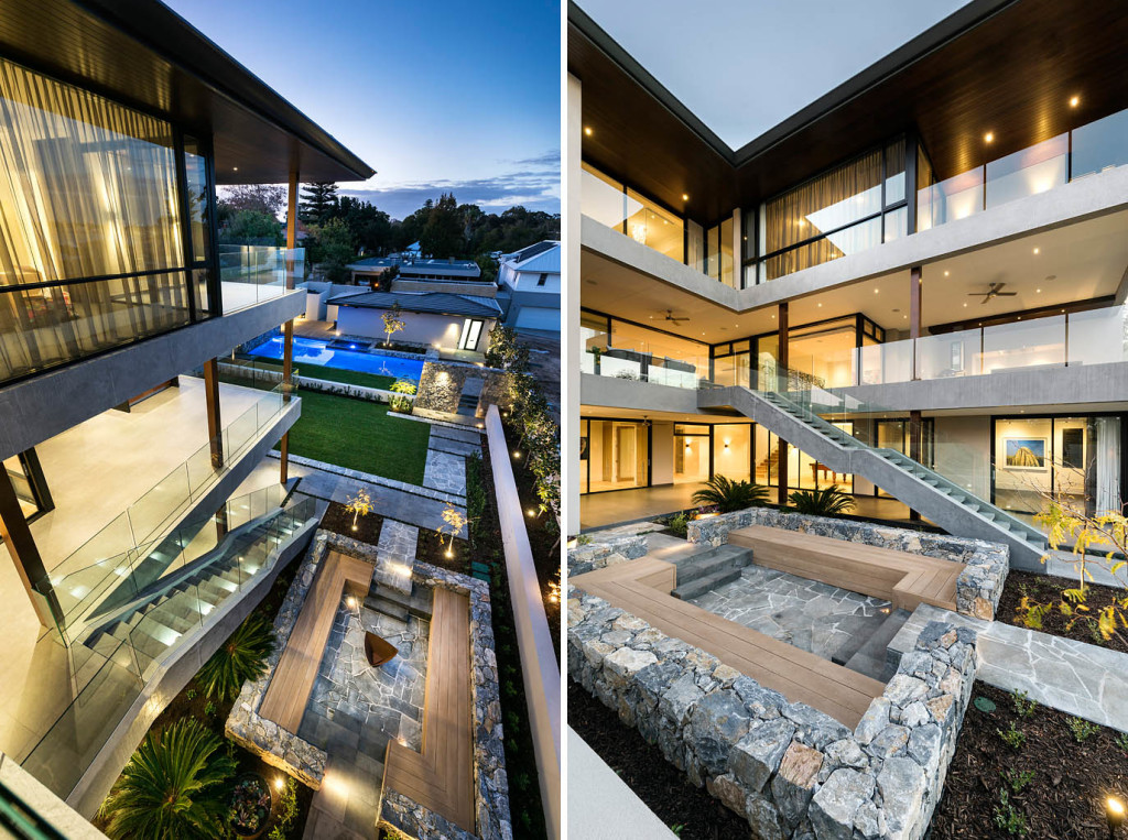 Stunning Contemporary Resort Style Mansion In Perth | iDesignArch ...