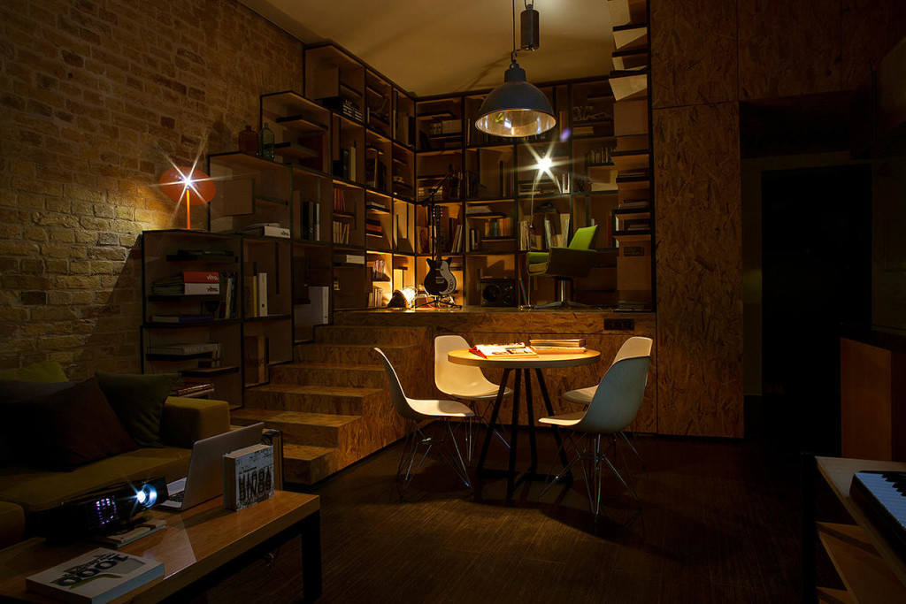 Small Square Loft Apartment With Efficient Layout And Smooth Energy Flow