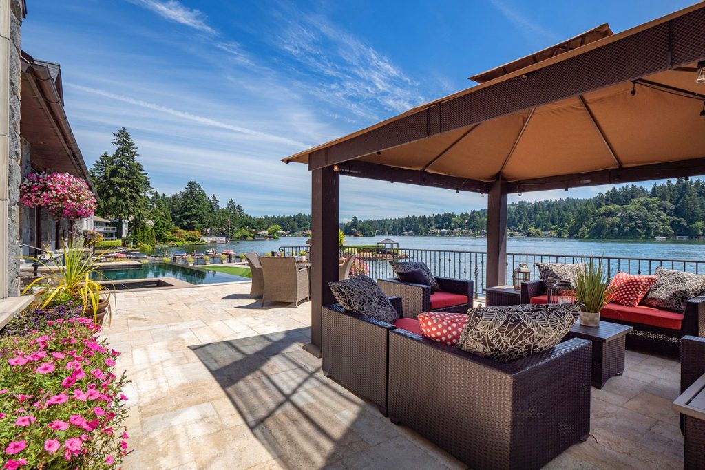 Magnificent Lakefront Mansion with Private Boat Dock