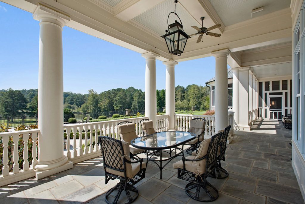 Classic Southern Style Estate with Winding Tree-Lined Driveway