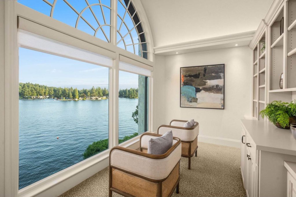 Chateau-Style Home Captures the Romance of Lakeside Living