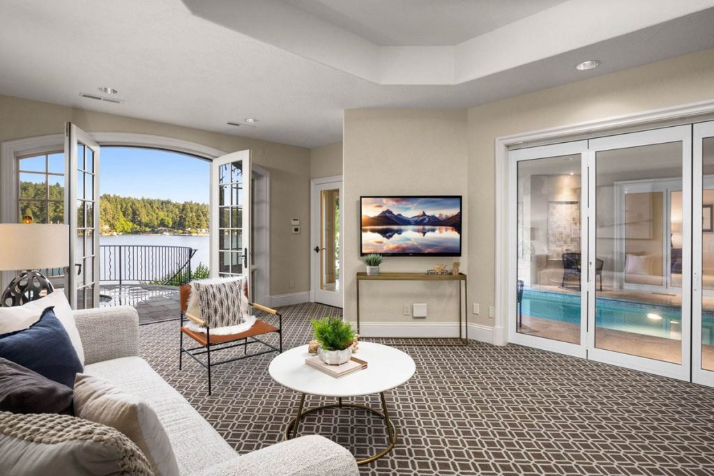 Chateau-Style Home Captures the Romance of Lakeside Living