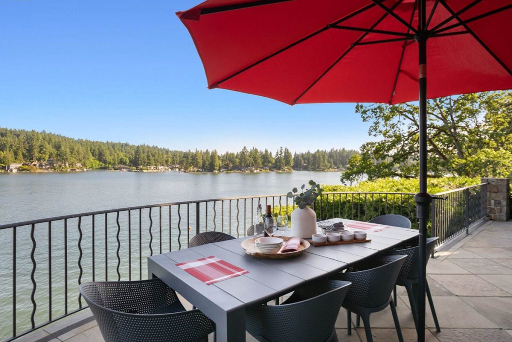 Chateau-Style Home Captures the Romance of Lakeside Living