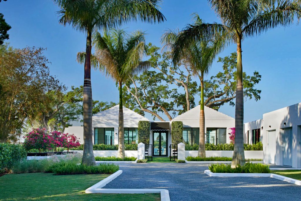 Modern Lakefront Dream Home with Raised Pyramid Roof