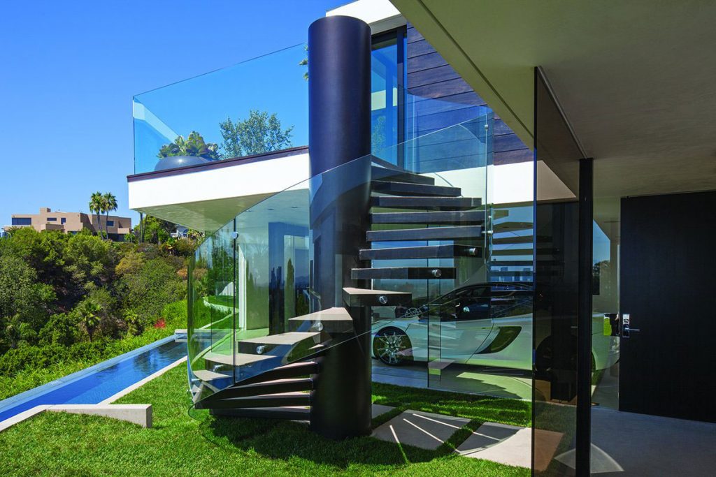 World-Class Beverly Hills Contemporary Luxury Home With Dramatic Views ...