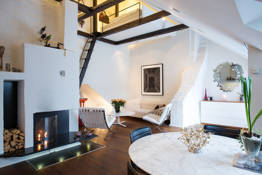 Attractive Loft Apartment With Classic Details In Stockholm ...