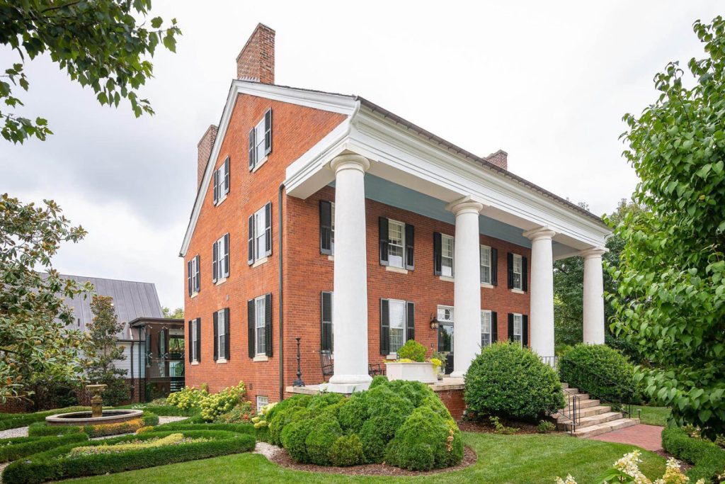 Historic Greek Revival Home with Glass Atrium Addition