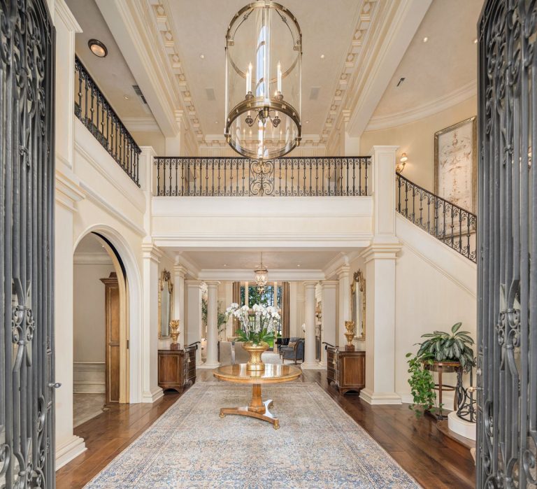 Impressive Sandstone Mansion with Classical Architecture