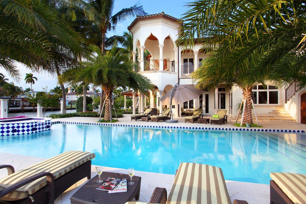 Classic Mediterranean Canal Front Luxury Mansion