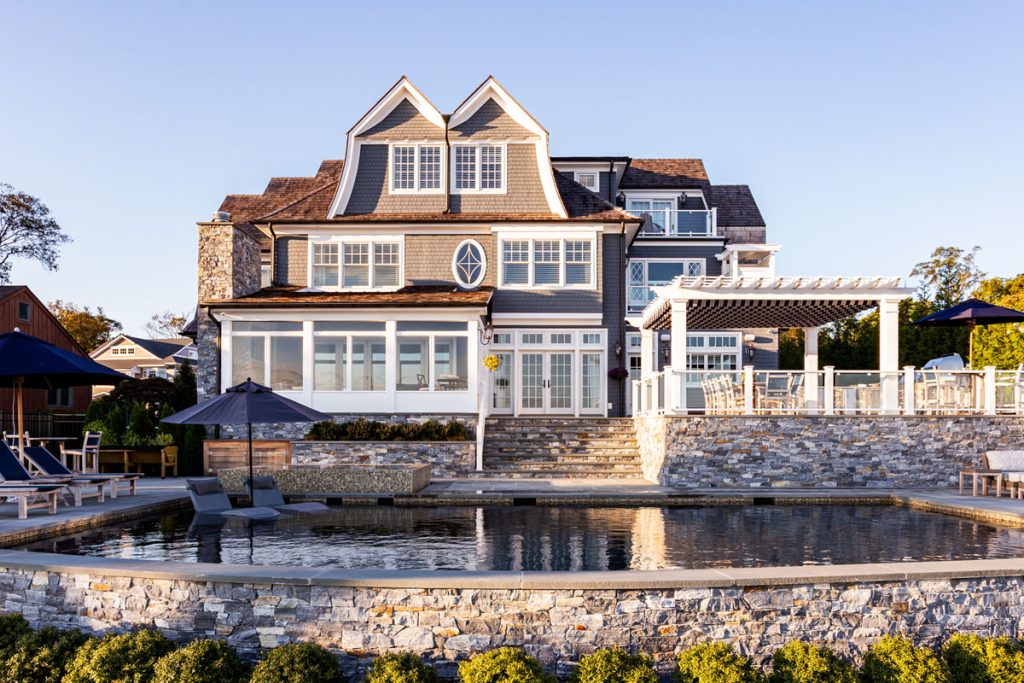 Traditional Riverfront Coastal Retreat with Modern Luxuries