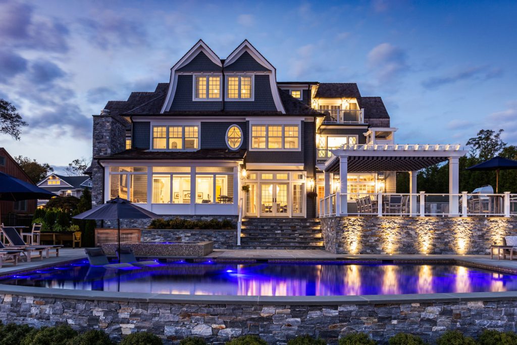 Traditional Riverfront Coastal Retreat with Modern Luxuries