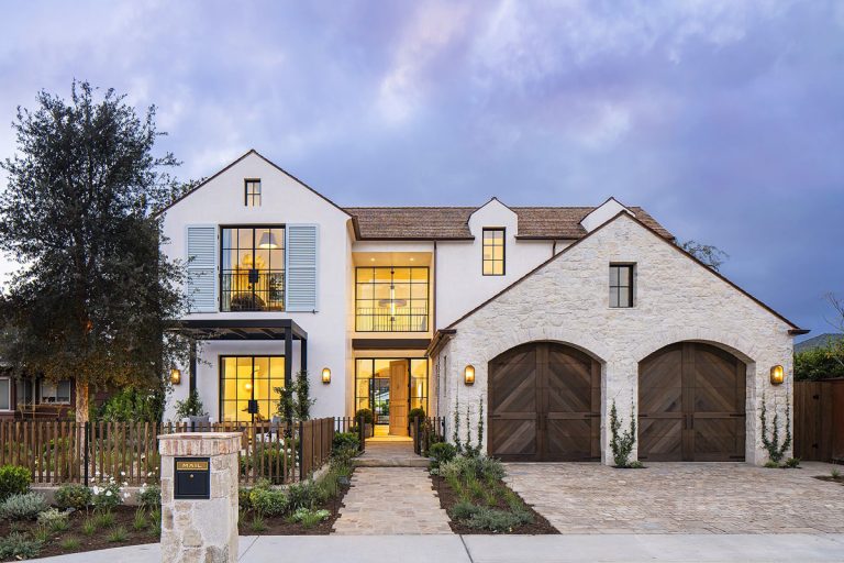 Elegant Transitional French Style Home in Southern California