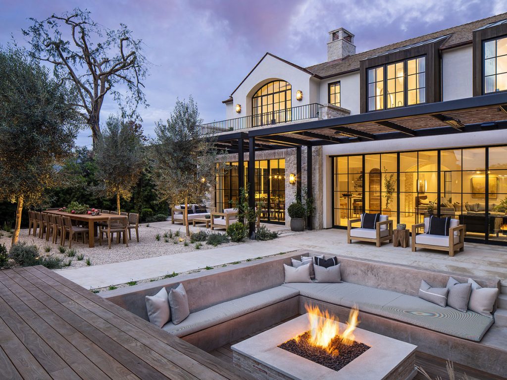 Elegant Transitional French Style Home in Southern California