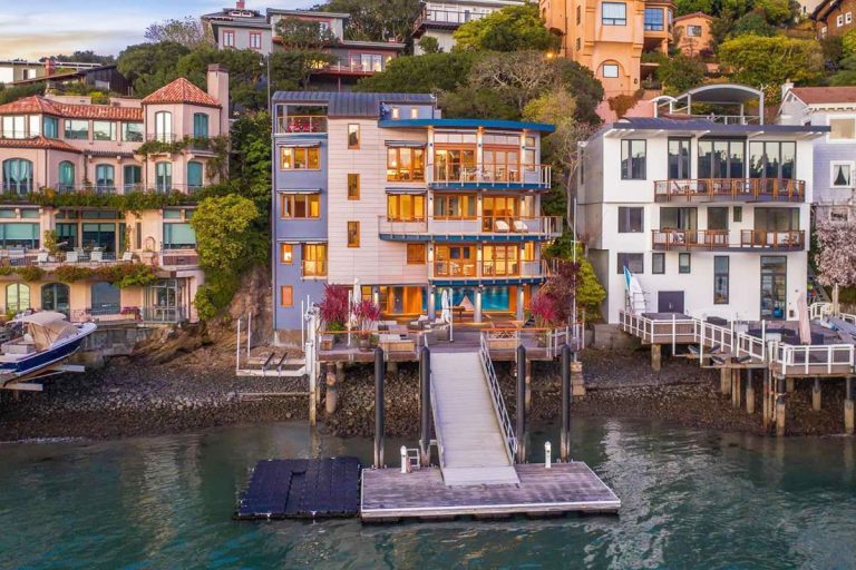 Breathtaking Waterfront Dream Home above San Francisco Bay