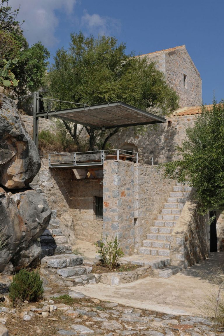 Historical Stone Building In Greece Transformed Into Contemporary ...
