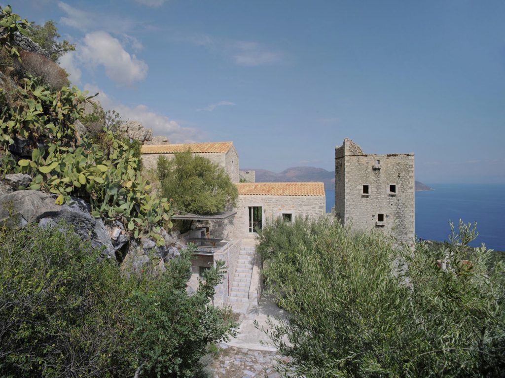 Historical Stone Building In Greece Transformed Into Contemporary ...