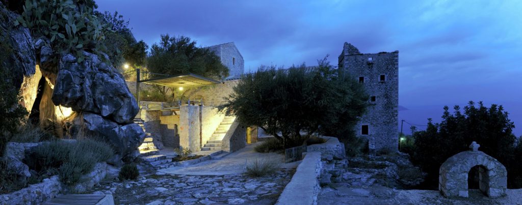 Historical Stone Building In Greece Transformed Into Contemporary ...