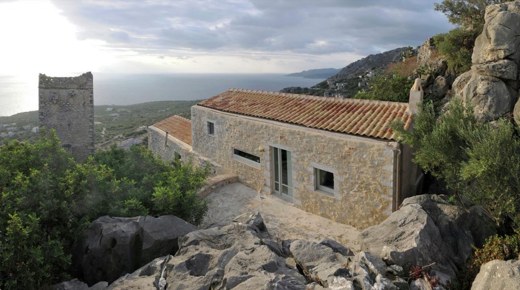 Historical Stone Building In Greece Transformed Into Contemporary ...