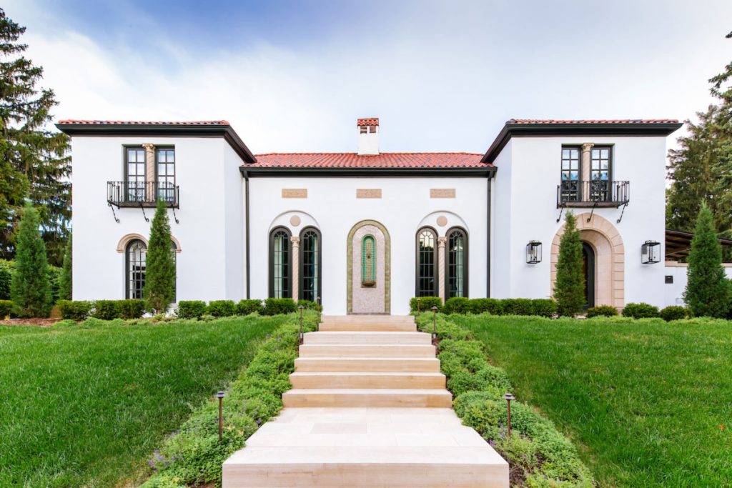 Spanish Colonial Revival House with Whimsical Interiors