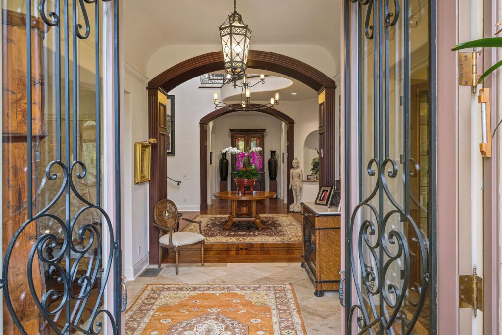 Spanish Colonial Estate with Private Backyard Paradise