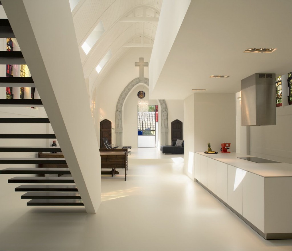 Minimalist Church Conversion Home