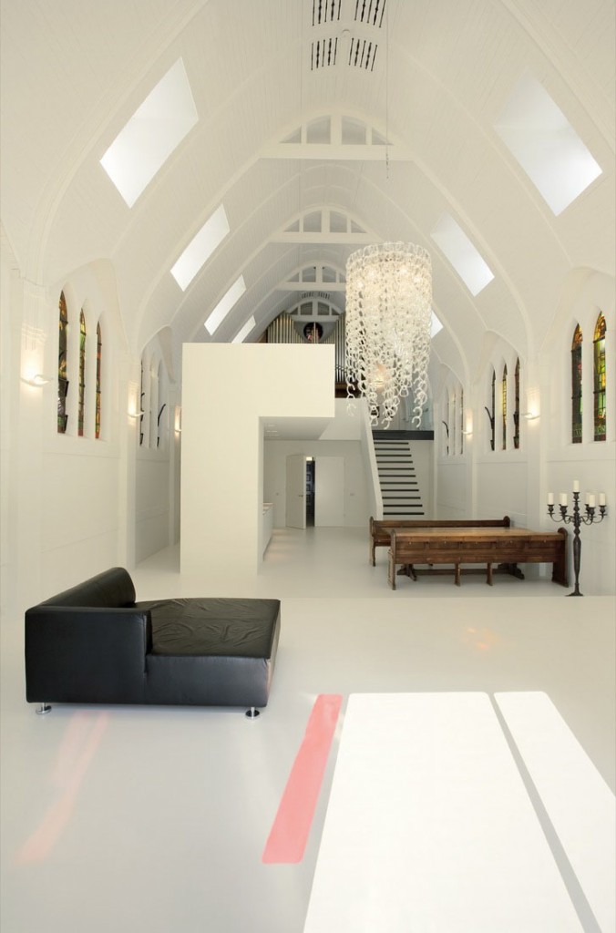 Minimalist Church Conversion Home