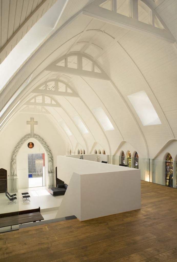 Minimalist Church Conversion Home